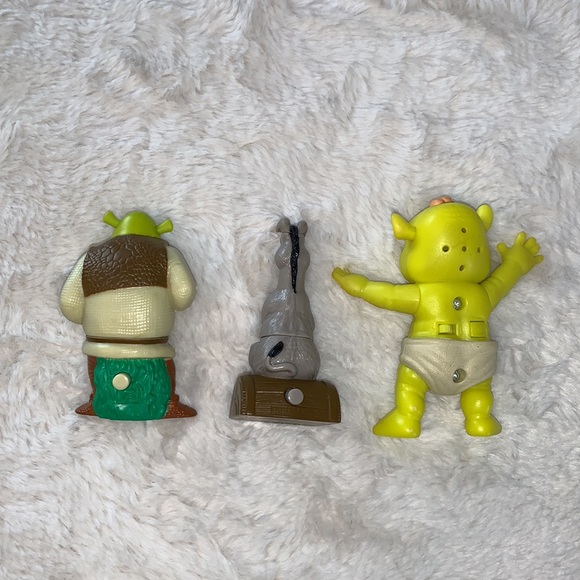 Dreamworks | Toys | Strek Shrek Donkey Launchers Baby Ogre Toy Set ...